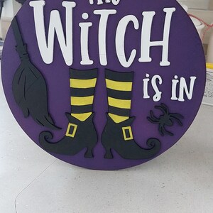 Witch Corner Sign, Halloween Decor, Instant Download, Svg Pdf Dxf ...