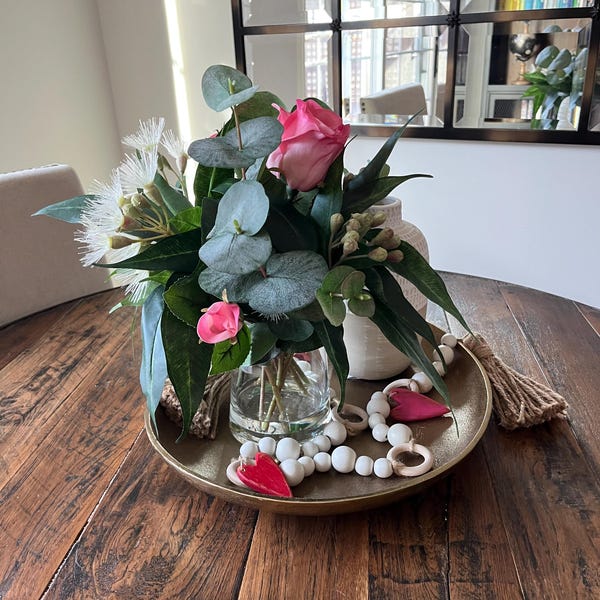 Wood Pedestal Risers, Small Plant Risers, Walnut Stained Risers , Black ...
