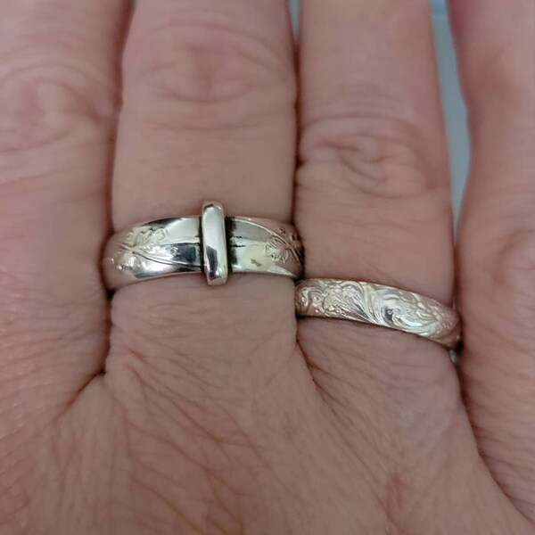 8 Pointed Star Ring-sterling Silver or 10K/14K Yellow Gold-realtas ...