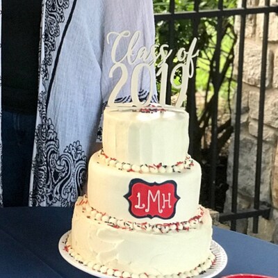 Class of 2023 Cake Topper Graduation Cake Topper Senior Party Decor ...