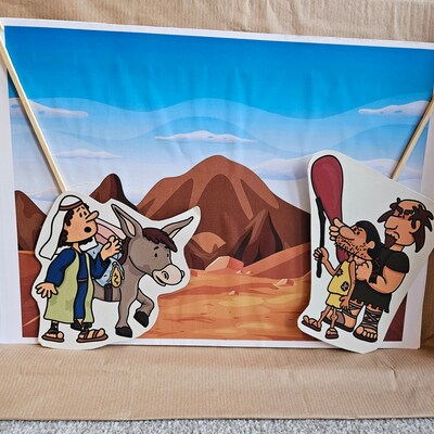 Nativity Instant Puppet Show, Bible Story, Christmas Story, Birth of ...