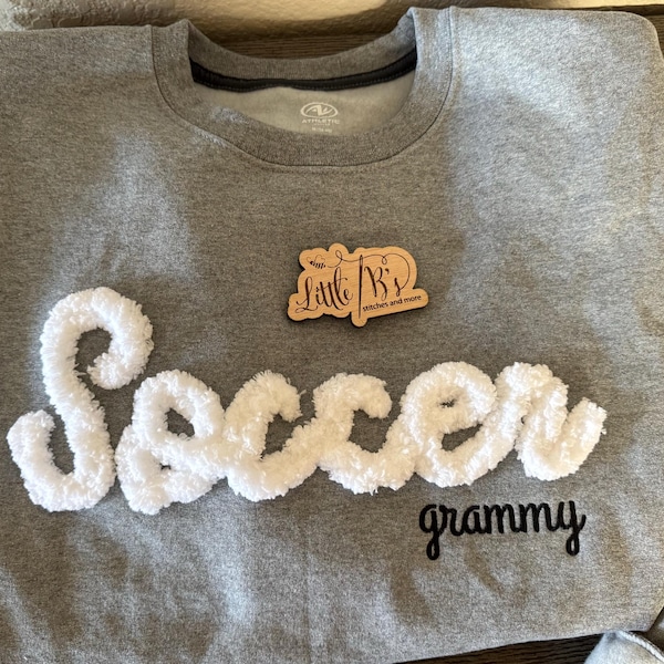 Cursive Yarn Embroidery Font - Machine Embroidery Font for Chenille ...