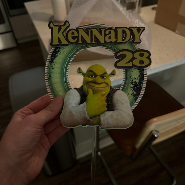 Shrek Candy Box | Shrek Birthday Party With Your Own Name - Etsy