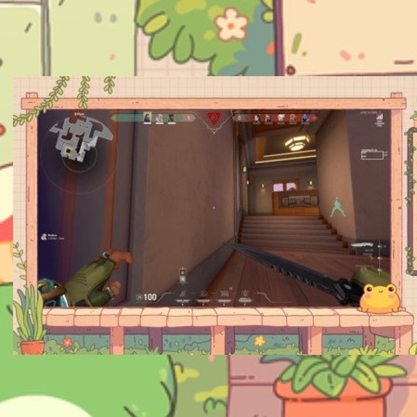 Animated Vintage 2000s Computer Overlay Package | Streamlabs Cottage ...