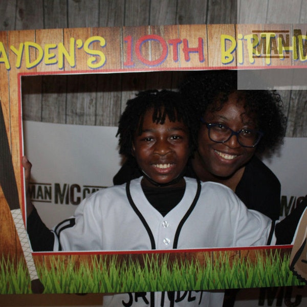 Denim and Diamonds Photo Booth Frame - PRINTED & SHIPPED or DIGITAL ...