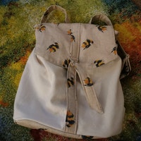 Swoon Patterns: Lucy Backpack PDF Vintage Purse Backpack Bag Adjustable Strap Sewing Pattern ...