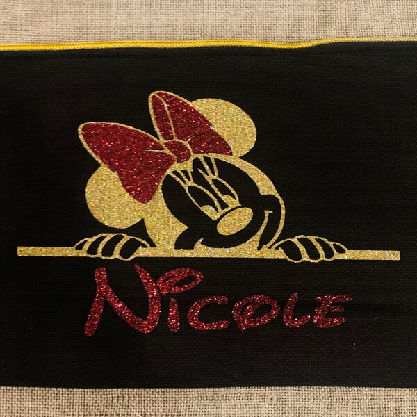 Minnie Mouse Split Monogram Frame, Great for Personalizing Autograph ...