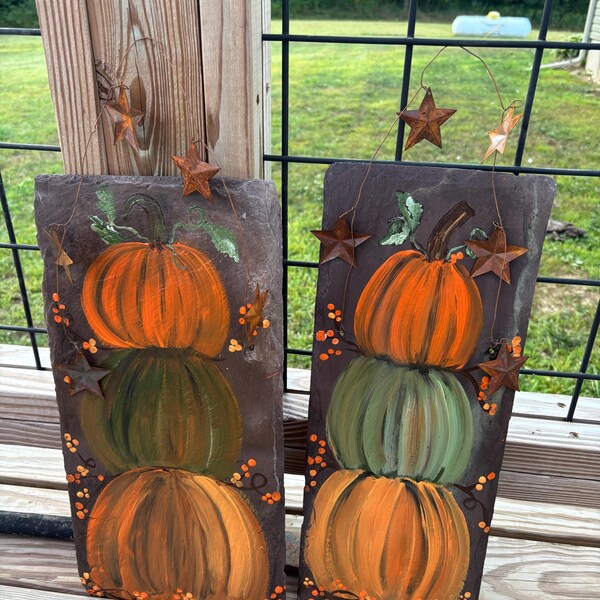 Set of 3 Pip Berry Picks Burg/blk/ Tan With Twine Twig and Rust Barn ...