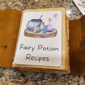 Printable Mud Kitchen Recipe Cards, Fairy Potions, Educational Learning ...