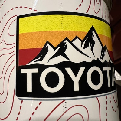 Toyota Classic Heritage Stripes Logo T-shirt 4runner Tacoma Tundra ...