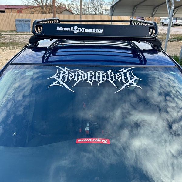 Unresponsive Metal Car Sticker Decal - Etsy