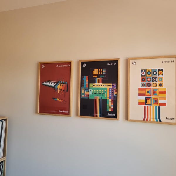 METEOROLOGY POP ART Science Poster Cirrus Clouds | 1960s Retro Pop Wall ...