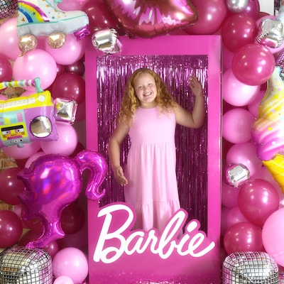 Pink Life Size 5FT Box Party Theme Decoration, Ships 1-2 Business Days ...