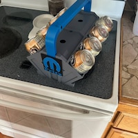 V8 Can Cooler Stl 3D Printing Files, Engine Can Cooler Digital Files ...