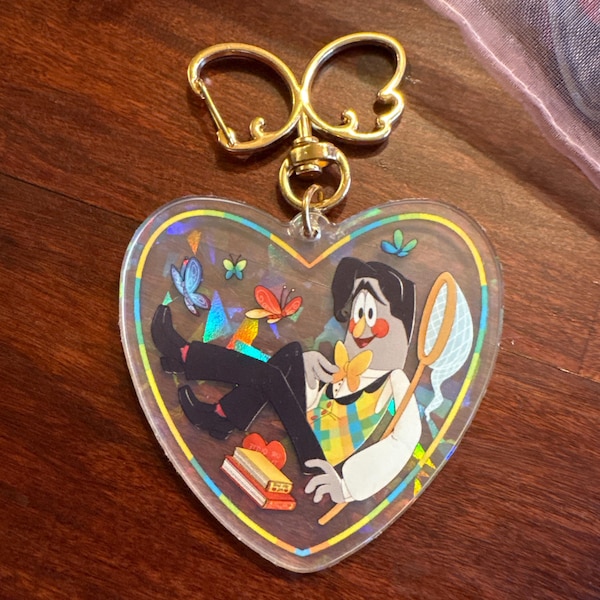 Julie Joyful (welcome Home) Two-sided Holographic Charm - Etsy