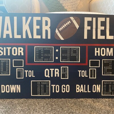 Soccer Scoreboard Personalized Sports-themed Room & Nursery - Etsy