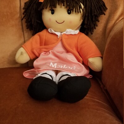 Personalized Cuddle Time Rag Dolls Ages 3 Soft Doll for - Etsy