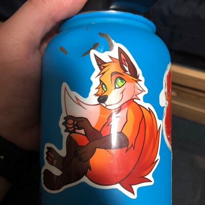 Furry Stickers Cute Animals - Etsy