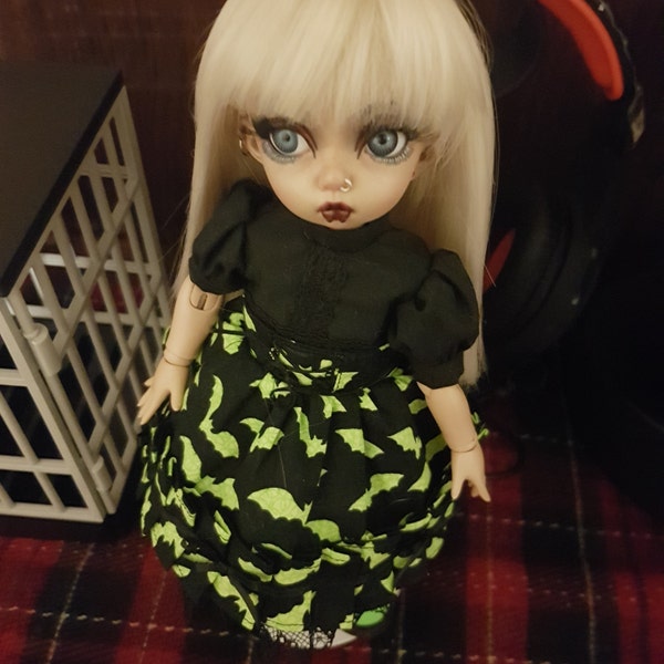 BJD Sewing Pattern: Tudor Dress for Sartoriaj, Raccoondoll, Iplehouse ...