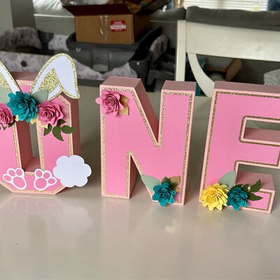 3 REX Birthday Letters, 3 Rex Birthday Centerpiece, 3 REX Birthday ...