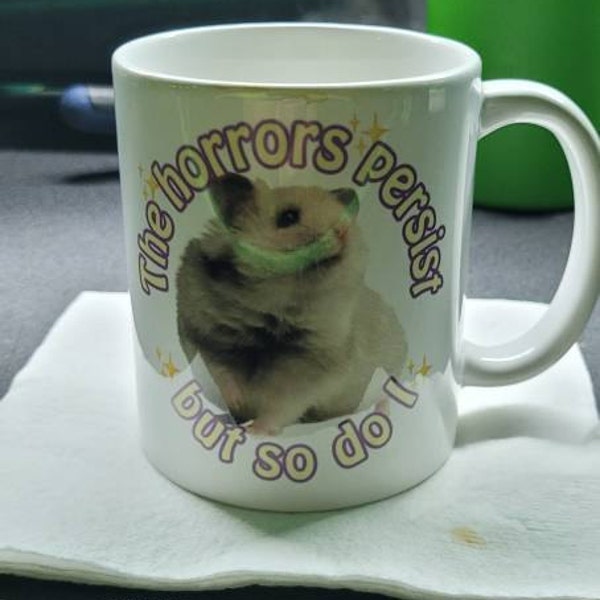 It's Chewsday Innit Bruv Funky Frog Ceramic Mug - 11oz of Meme Magic ...