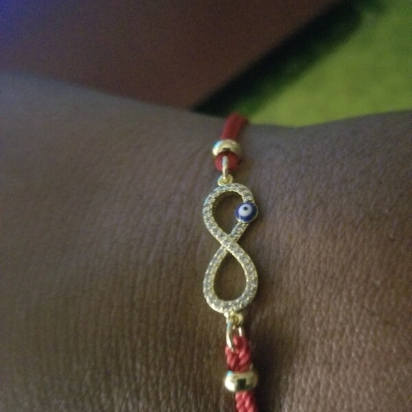 Infinity Evil Eye Bracelet, Evil Eye Jewelry, Evil Eye Charm ...