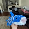 PATTERN: Plush Winslow the Whale Shark With Mouth Pocket and Mini Fish and Shrimp - Crochet ...