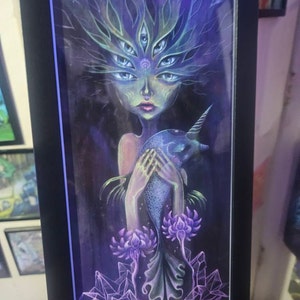 PAPER PRINT the Derpy Vampurrr Bat by Phresha Mini Art Print, Vampire ...