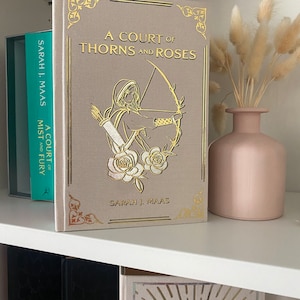 ACOTAR Bookbinding Cover Design SVG Files, A Court of Thorns and Roses ...