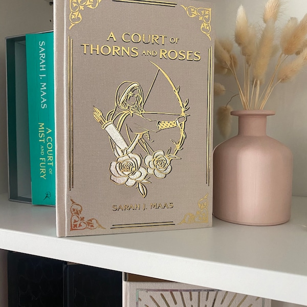 ACOTAR Full Series Bookbinding Cover Design SVG Files, A Court of ...