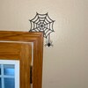 Halloween Door Corner Sign, Spider Web Halloween Decor, Halloween ...