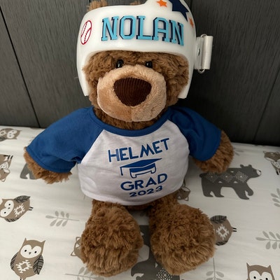 Doc Band Baby Helmet Bear Graduation Shirt, Cranial Band Decal ...