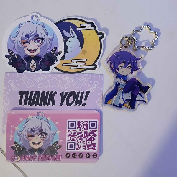 Honkai Star Rail HSR Chibi Acheron Sticker - Etsy