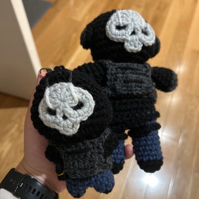 Crochet Strawberry Simon Ghost Riley Plushie Call of Duty Modern ...