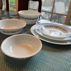 Fire King, Tulip, Splash-proof, Bowls, Set of 4 - Etsy