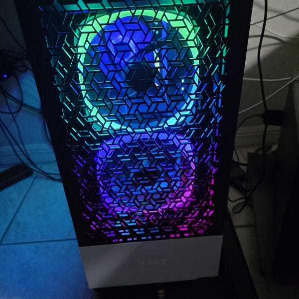 The Original NZXT H510 Elite and Flow Custom Vented Front Panel - Etsy