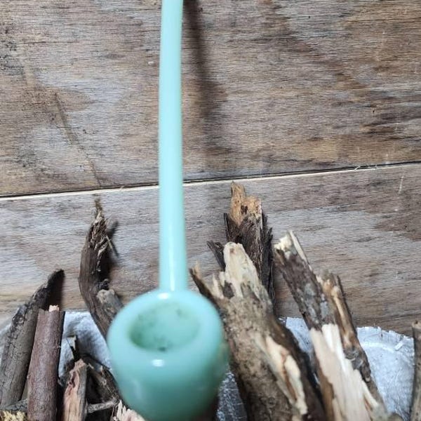 Pipe Peach Pipe Glass Hand Pipe Pink Peach Pipes Unique Handmade Pipe ...