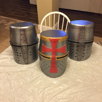 EVA Foam Knight Helmet Template - Etsy
