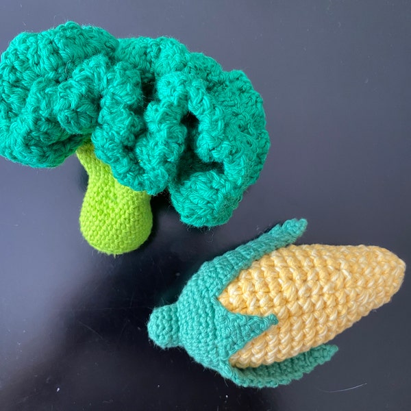 BROCCOLI Crochet Pattern - Crochet Broccoli Pattern. Amigurumi Broccoli ...