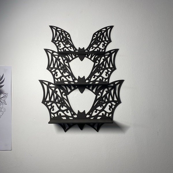 Ornate Bat Shelf, Decorative Wall Mirror, Gothic Home Decor - Etsy