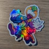 Peter Griffin Sonic Adventure Sticker Waterproof or Holographic - Etsy
