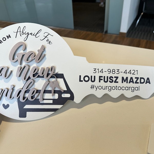 Custom CAR DEALERSHIP Sold Sign, Care Salesman Gift, Sold Car SIGN, New ...