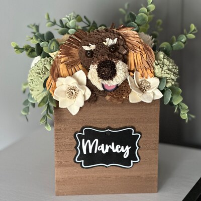 FLOWER DOG Custom Dog Bouquet Puppy Flower Flower Dog - Etsy