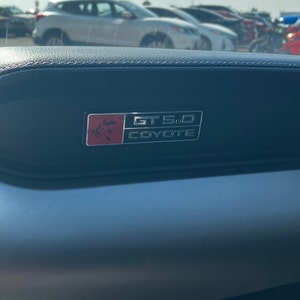 2011-2022 Ford Shelby Cobra GT500 Emblem for Dashboard Chassis Code ...