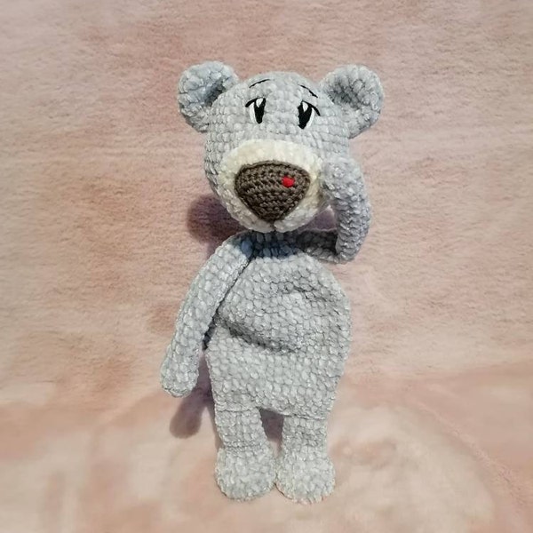 PATTERN: Christmas Bear Snuggler Pattern, Cuddle Me Bear Pattern ...