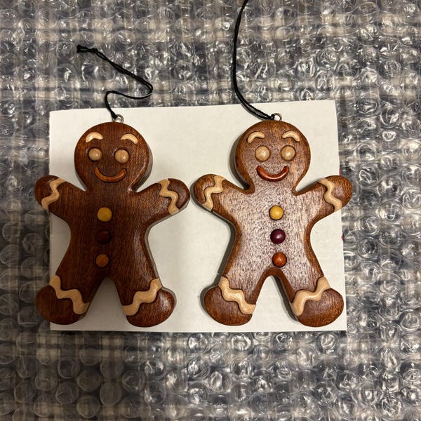 Skeleton Wooden Magnet / Ornament, Halloween Intarsia Art, Wood Carving ...