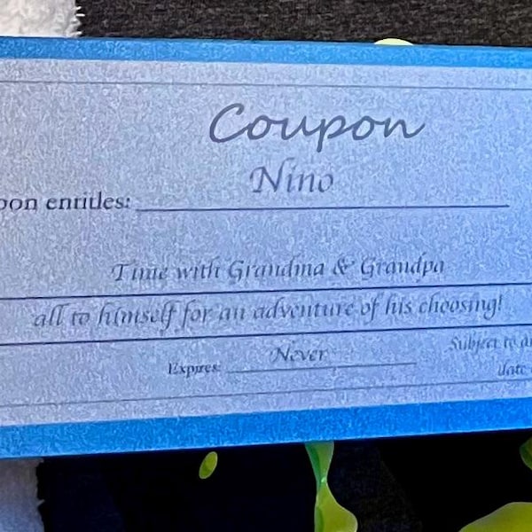 Custom Coupon PDF - Editable and Printable - Etsy