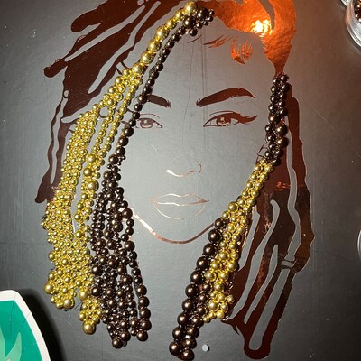 Afro Woman PNG Color Nubian Princess Black Queen Hair - Etsy