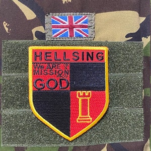 Hellsing Shield Cosplay Patches, Qty 2 - Etsy