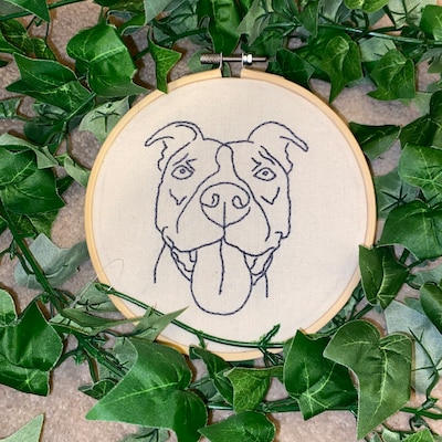 Dog Embroidery Design Bundle, Machine Embroidery Pattern, Instant ...